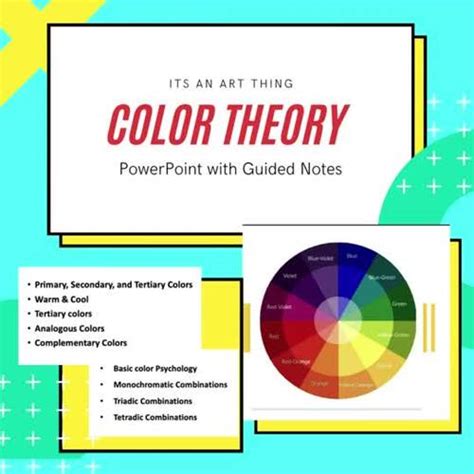 Color Theory PowerPoint With Guided Notes By ITS AN ART THING TPT