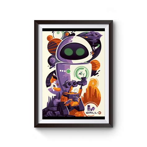 Wall E Disney Pixar Poster