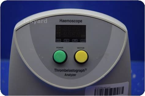 Used Good Haemoscope Teg 5000 For Sale 1530 Item 1345747 Bimedis