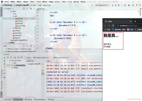 jsp and mvc开发模式 and el表达式 and jstl 表达式配置页面 csdn博客