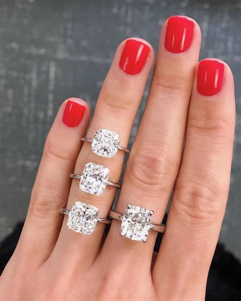 Cushion Cut Diamonds Engagement Artofit