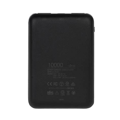 پاوربانک Silicon Power 10w 10000mah مدل Gp10 مشکی فروشگاه پنل