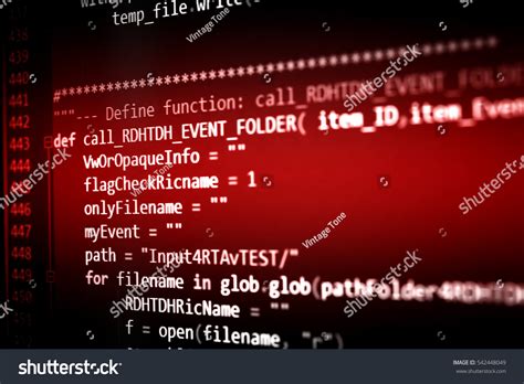 Computer Programming Often Shortened Programming Process 스톡 사진 542448049 Shutterstock