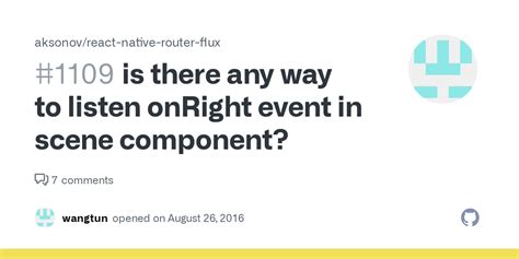 Is There Any Way To Listen OnRight Event In Scene Component Issue Aksonov React