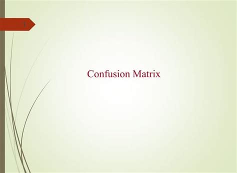 Confusion Matrixppt