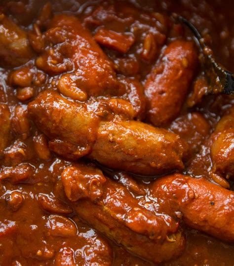 Sausage And Bean Casserole Rich And Smoky Dont Go Bacon My Heart
