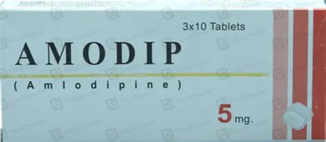 Amodip 5mg 30 Tablets Price In Pakistan Uses Dosage Side Effects