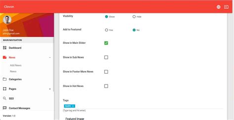 Clovonmag Online News And Blog Script Laravel By Clovonscripts