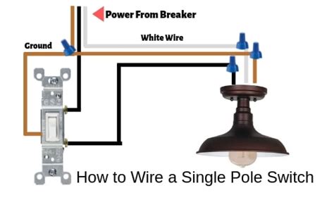 How To Wire A Single Light Switch