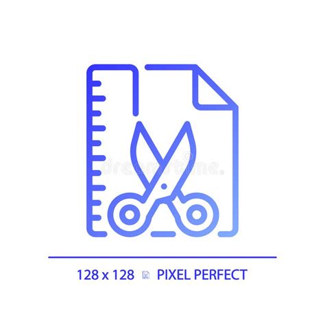 Diy Stem Pixel Perfect Gradient Linear Vector Icon Stock Vector Illustration Of School Linear