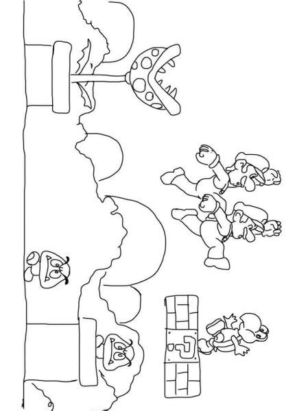 Free Super Mario Coloring Pages Download And Print Super Mario