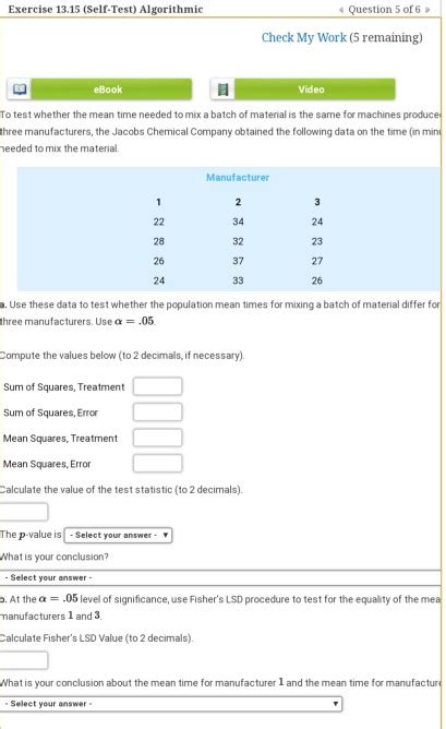 Solved Exercise 1315 Self Test Algorithmic Question 5 Of