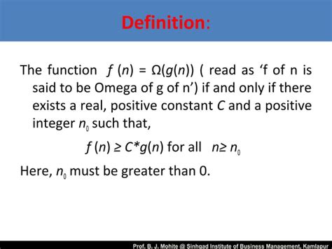 Design And Analysis Of Algorithm By Dr B J Mohite Ppt Programming Languages Computing