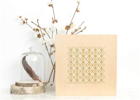 Wood Embroidery A Pattern On Behance