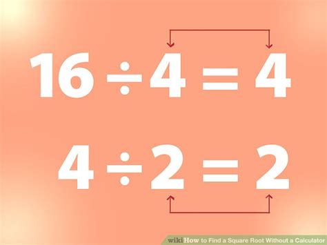 how to find a square root without a calculator 5 steps