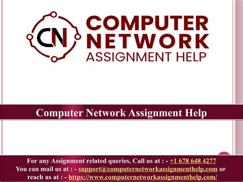 Computer Network Assignment Help By Computer Network Assignment Help