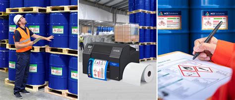 Ghs Compliant Label Printercustom Chemical Labels Epson Us Epson