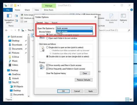 Open File Explorer In
