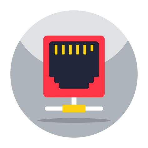 Perfect Design Icon Of Ethernet Port 13506191 Vector Art At Vecteezy