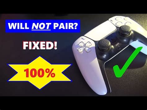 PS5 Controller Won't Connect or Pair? How To Fix DualSense When All Else Fails - YouTube