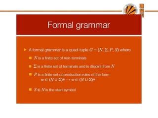 Chomsky Hierarchy Ppt Programming Languages Computing