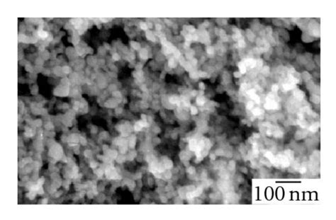 Sem Photographs Of The Tio2 Electrodes A Before And B After