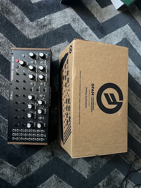 Moog Dfam Drummer From Another Mother Semi Modular Analog Reverb