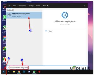 How To Uninstall Programs On Windows 10 That Won T Uninstall Appuals Com
