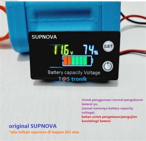 Jual Supnova Baterai Indikator Battery Capacity Indicator Di Seller Noelle Cengkareng Timur