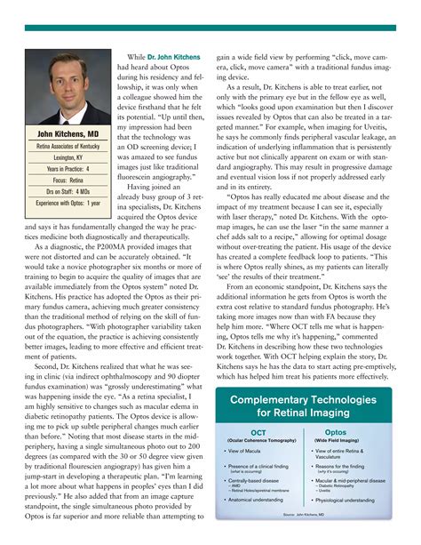 Optos A Breakthrough In Diagnostic Imaging For The Ophthalmic Practice