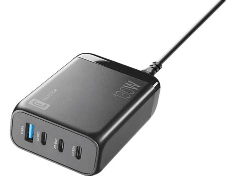 CELLULAR LINE Reiselader MULTIPOWER DESK GaN 130W 3x USB Type C Und 1x USB Type A Online Kaufen