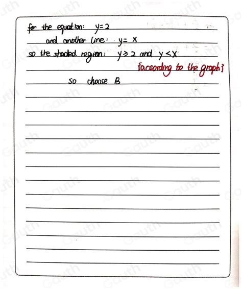solved the graph below shows the solution to which system of inequalities text description for