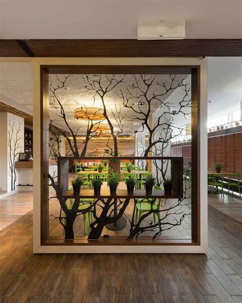 Wooden Glass Partition Designs For Home
