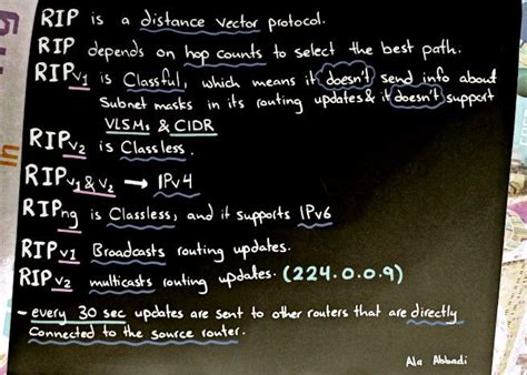 Routing Information Protocol Rip Brief Summary Ala Abbadi