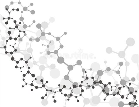 Molecule Background Stock Vector Illustration Of Nautical 34865250