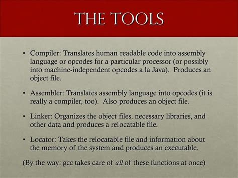 Compilers Programmingembedded Ppt