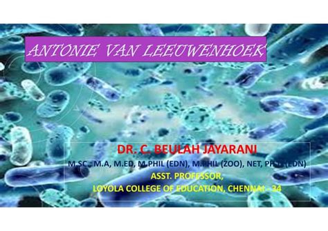 Antoine Van Leeuwenhoek Pdf