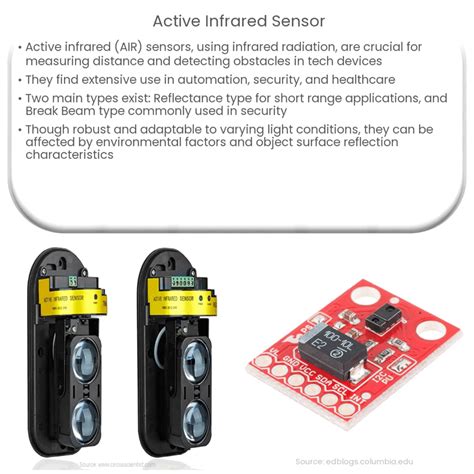 Active Infrared Sensor How It Works Application And Advantages