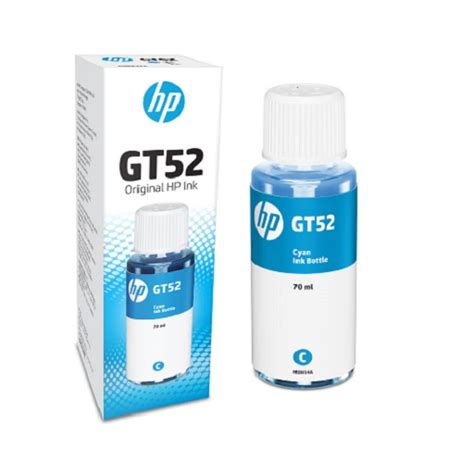 Hp Ink Bottle Gt Cyan Original Ink Bottle