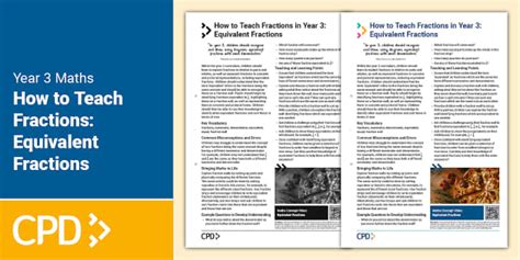 How To Teach Fractions In Year Equivalent Fractions