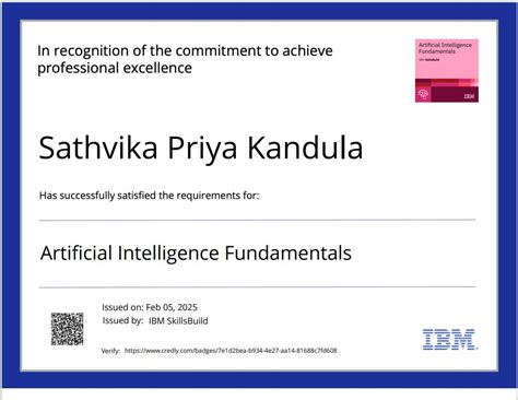 Ibmskillsbuild Ai Aritificialintelligencefundamentals Ibm