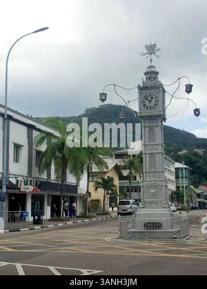 Victoria Seychelles 11th Mar 2025 The Historic Victoria Clock Tower