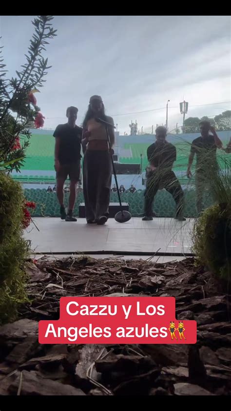 Cazzu Y Los Ángeles Azules Entrevista Exclusiva Tiktok