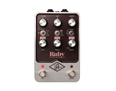 Vintage 63 Ruby Tube Amp For Guitarists Universal Audio