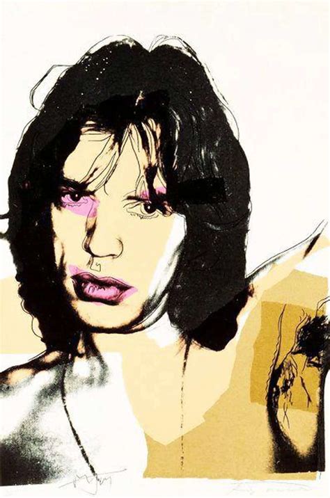 10 Facts About Andy Warhols Mick Jagger Myartbroker Article