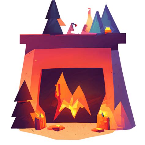 Log Fire · Creative Fabrica