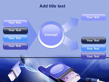 Computer Connectors Presentation Template For PowerPoint And Keynote PPT Star