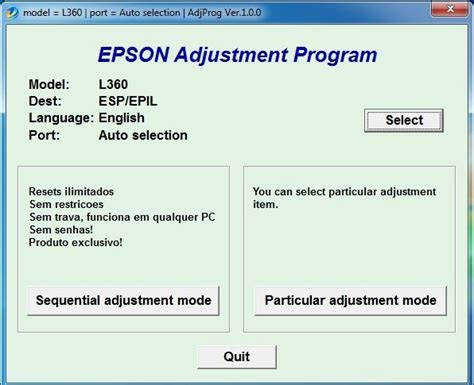 Epson Printer Counter Reset Software Darelolab