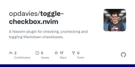 github opdavies toggle checkbox nvim a neovim plugin for checking