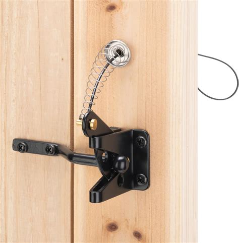 Hillmaster Self Locking Gate Latch For Wooden Fence Heavy Duty Gravity